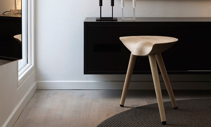 Tabouret bas ML 42 - Scandinavian - Family Room - Paris | Houzz