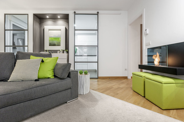 Proyecto de interiorismo en Garellano, Bilbao. - Modern - Living Room ...