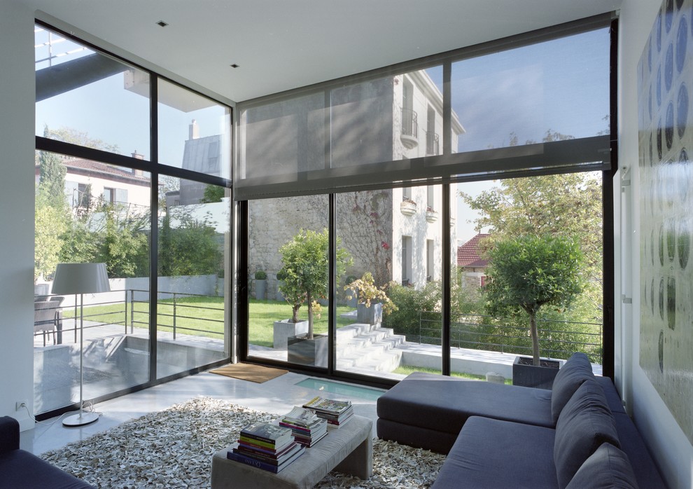 ABF House - Contemporary - Living Room - Paris - by BARTHELEMY-IFRAH ...