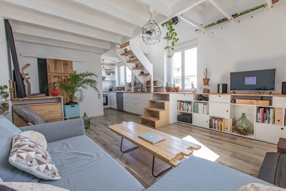 Appartement Rouge Rose - Contemporary - Living Room - Bordeaux - by ...