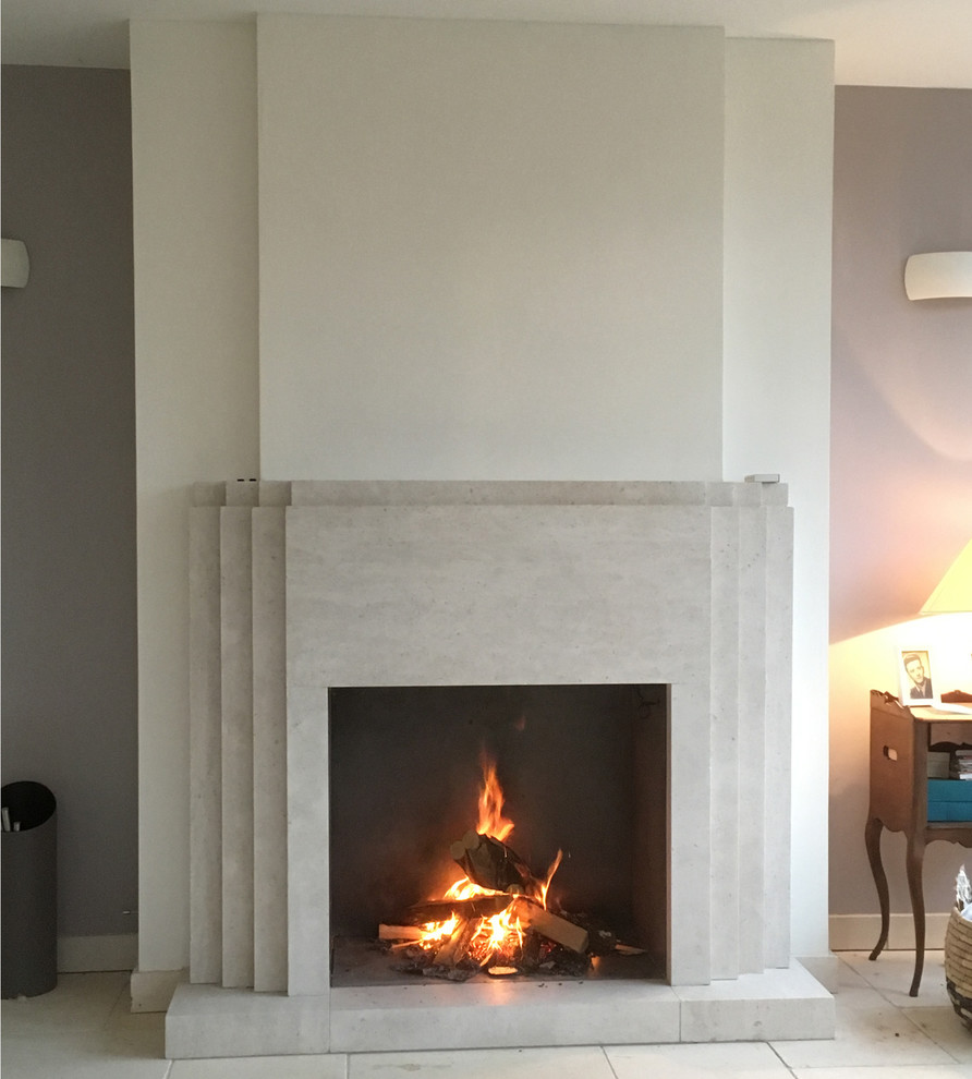 Art déco - Classique - Salon - Saint-Étienne - par Cheminées ROFFAT | Houzz