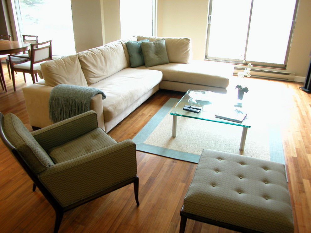 Condo ouvert _ Open condo - Living Room - Montreal - by Paule ...