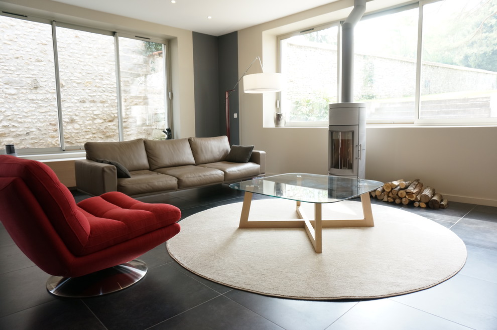 Décoration d'un séjour design et chaleureux - Scandinavian - Living ...