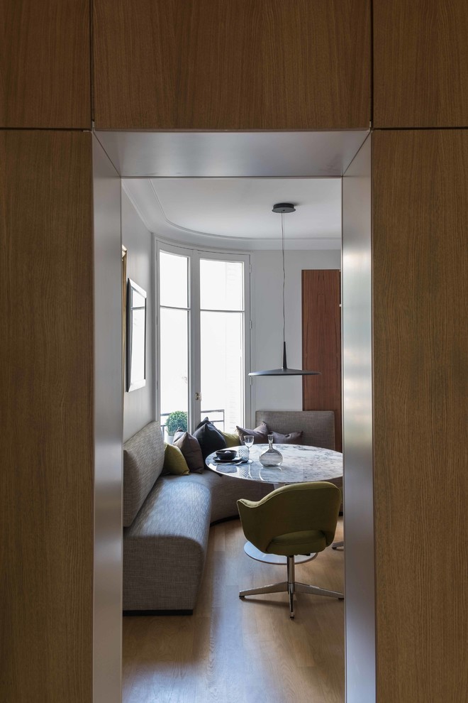 Reconfiguration et mise en harmonie d’un appartement - Contemporary ...