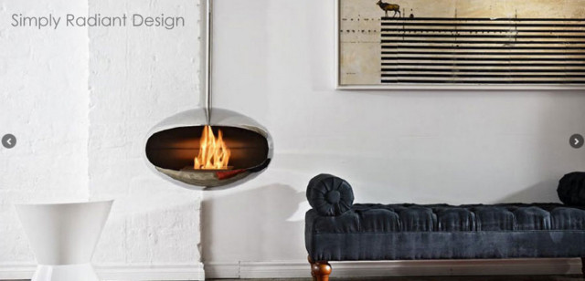 Mise en situation - Salon - Lille - par Cocoon Fires France | Houzz