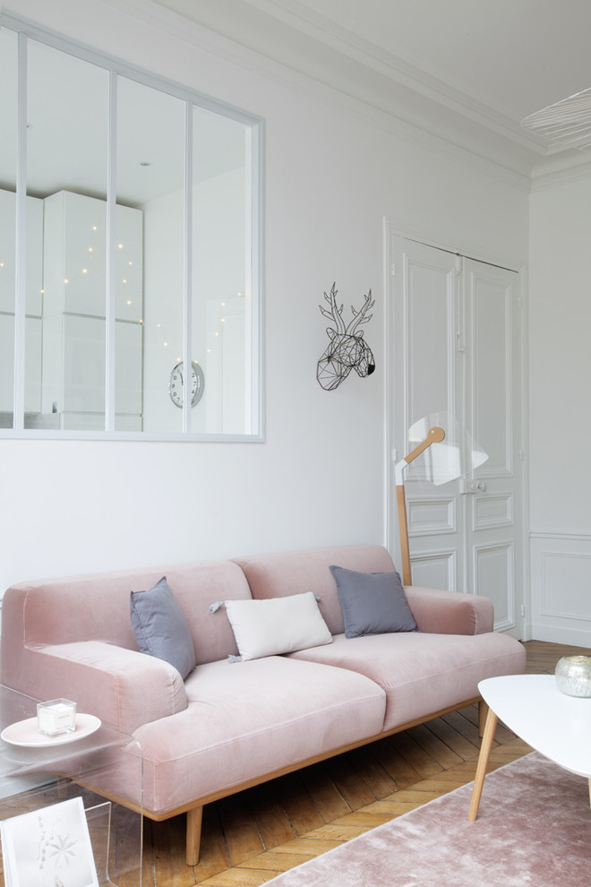 Nathalie et Mathias - Contemporary - Living Room - Paris - by Charlotte ...