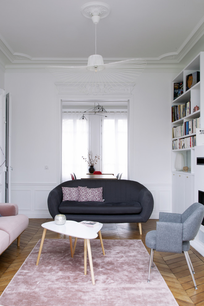 Nathalie et Mathias - Contemporary - Living Room - Paris - by Charlotte ...
