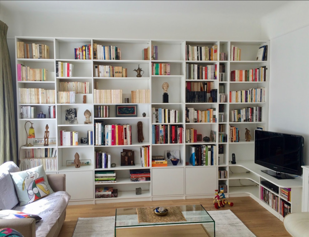 Rangements salon - Living Room - Paris - by P-POSE | Houzz