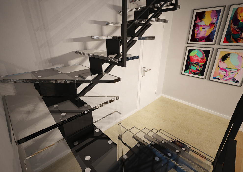 RENDER SCALA A GIORNO - Contemporary - Staircase - Other - by VERSILIA SCALE | Houzz