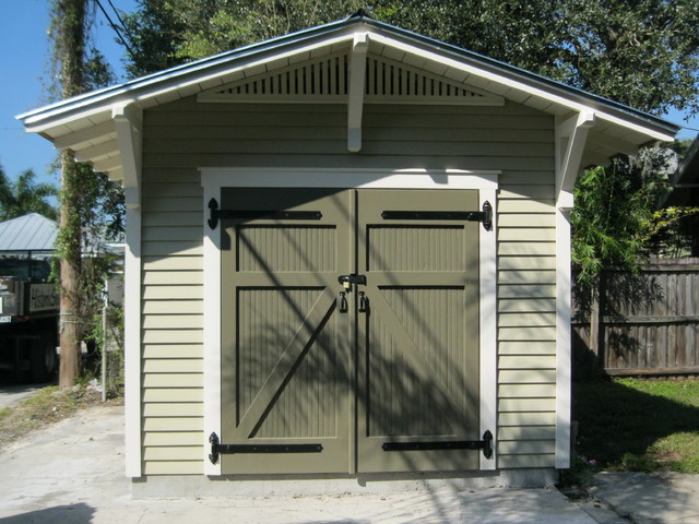Mission Style Shed