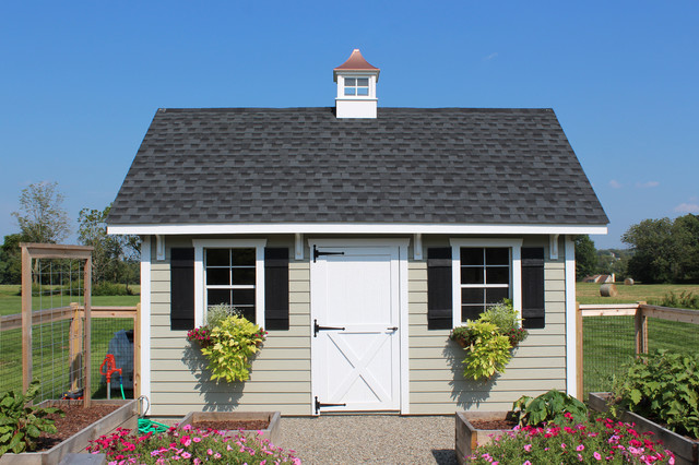 12'x16' Lap Siding Colonial Garden Shed - Granny Flat or Shed - Other ...