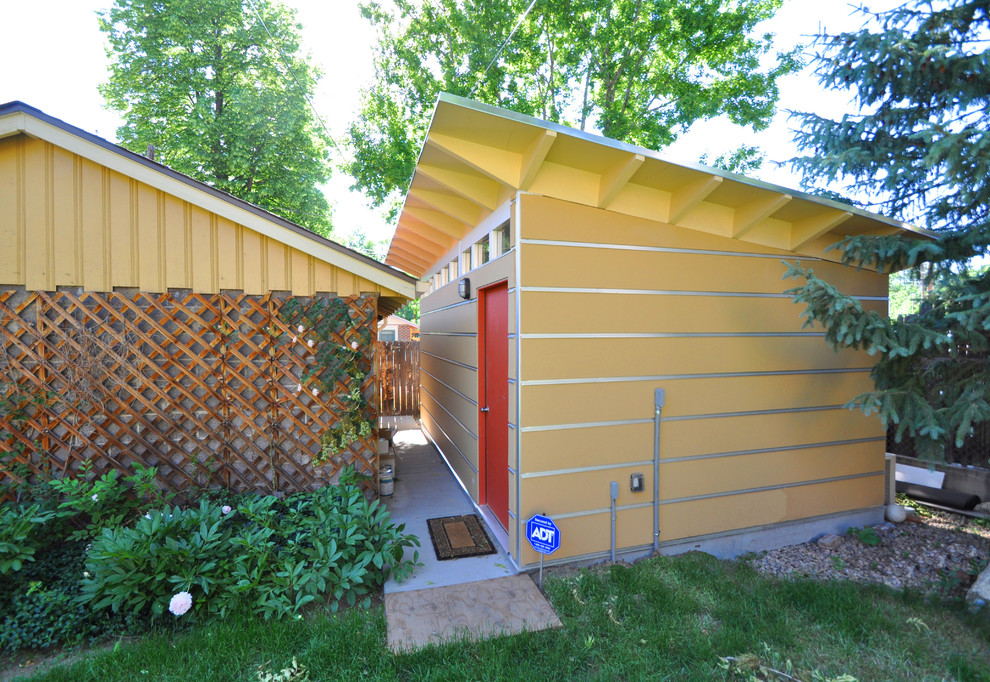 12x18 Musician's Drumming Studio Shed - Contemporary - Shed - Denver ...