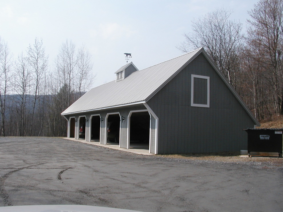 5 car garage - Traditional - Shed - Burlington - by Laurie's Certified ...