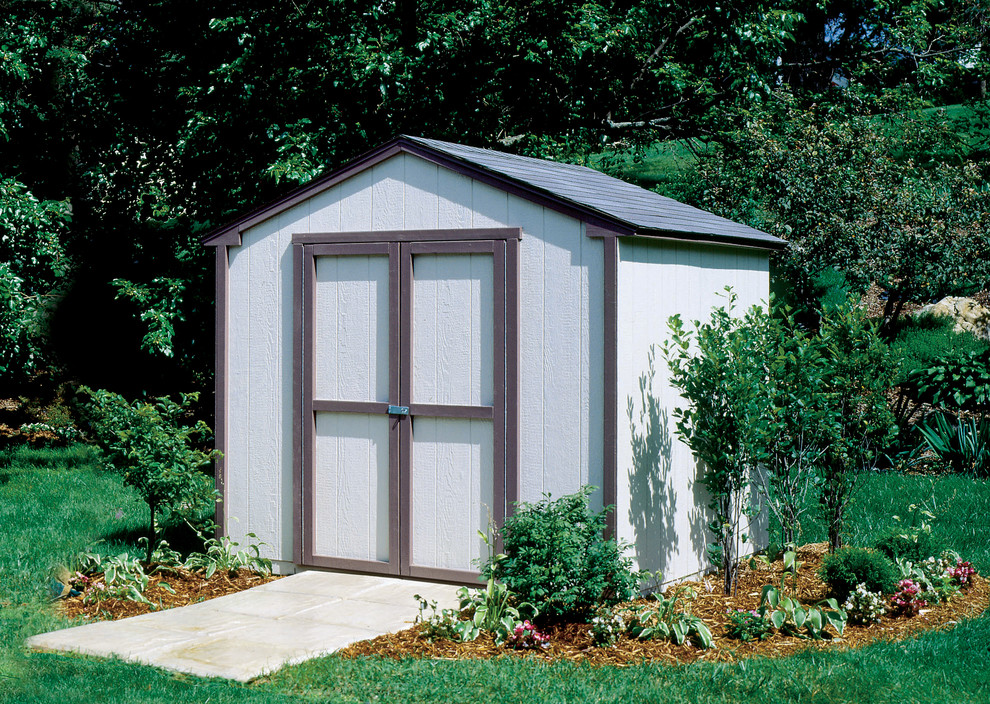 8x8 Storage Shed - Modern - Shed - Detroit - by Backyard Buildings | Houzz