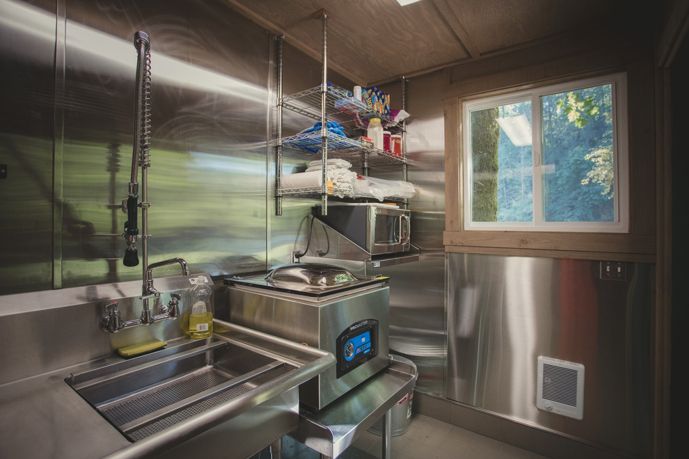 A River Runs To It - Fishing Shack - Rustic - Shed - Portland - by ...