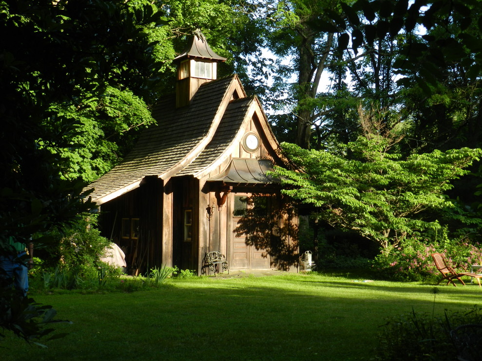 Adirondack Garden Buildings - Rustic - Shed - New York - by Kim Doggett ...