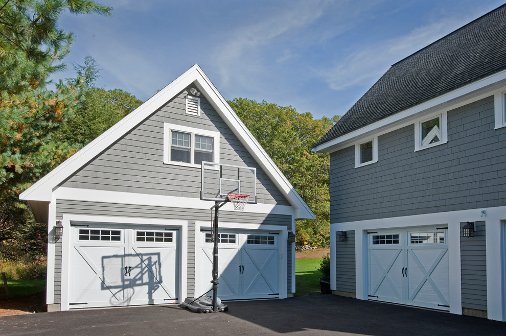 Andover, MA - Traditional - Garage - Boston - by Blackdog Design Build ...