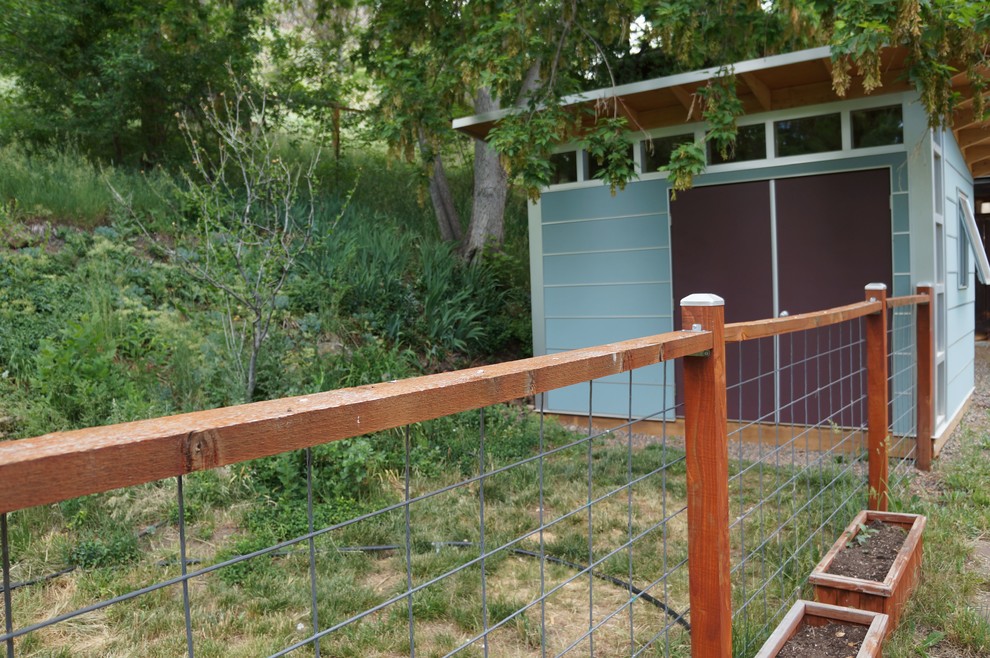 Beautiful Blue Storage: Collins Plank 8x10 - Modern - Shed - Denver ...