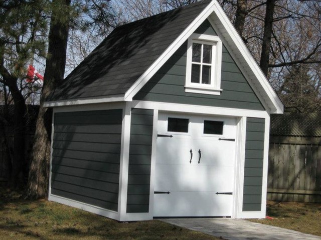 Blue Shed - Traditional - Garden Shed and Building - Toronto - by ...