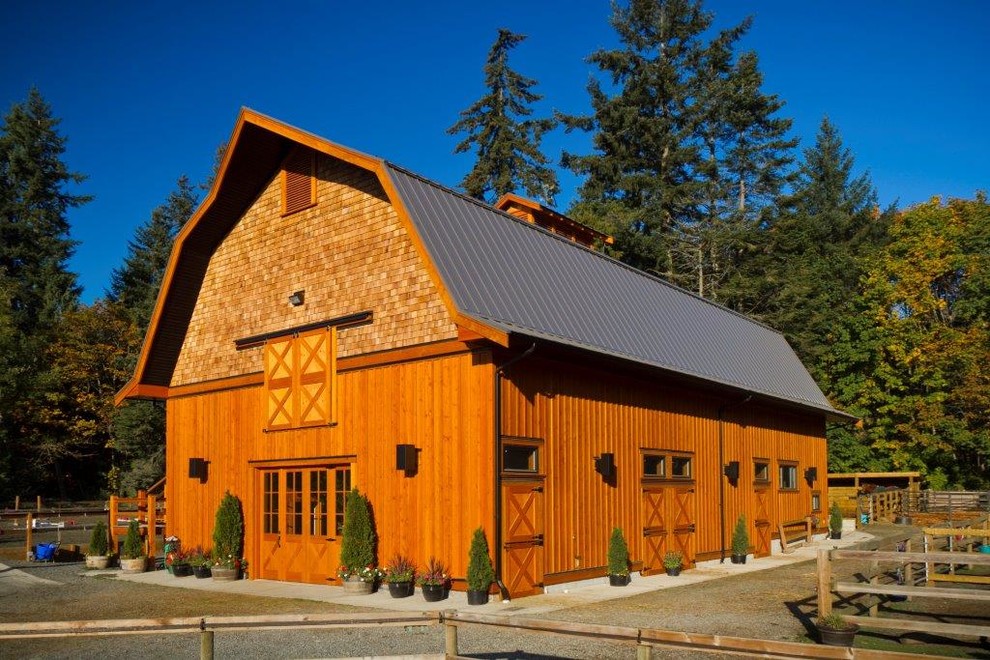 Cherry Lane Barn - Farmhouse - Shed - Vancouver - by User | Houzz