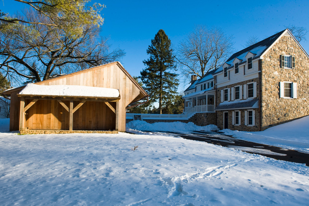 Chester County Carriage Shed - Traditional - Shed - Philadelphia - by ...