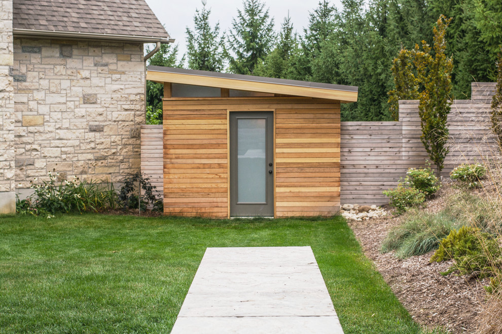 Contemporary Pool - Contemporary - Shed - Toronto - by Frontiers ...