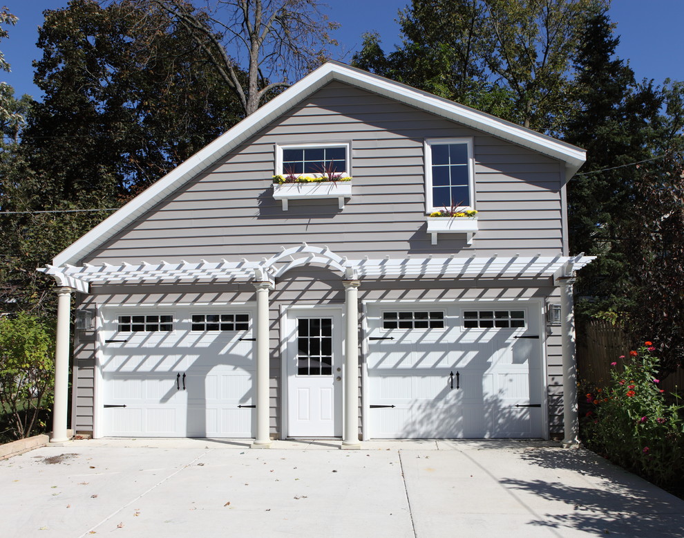 Custom garages - Traditional - Shed - Chicago - by Blue Sky Builders ...