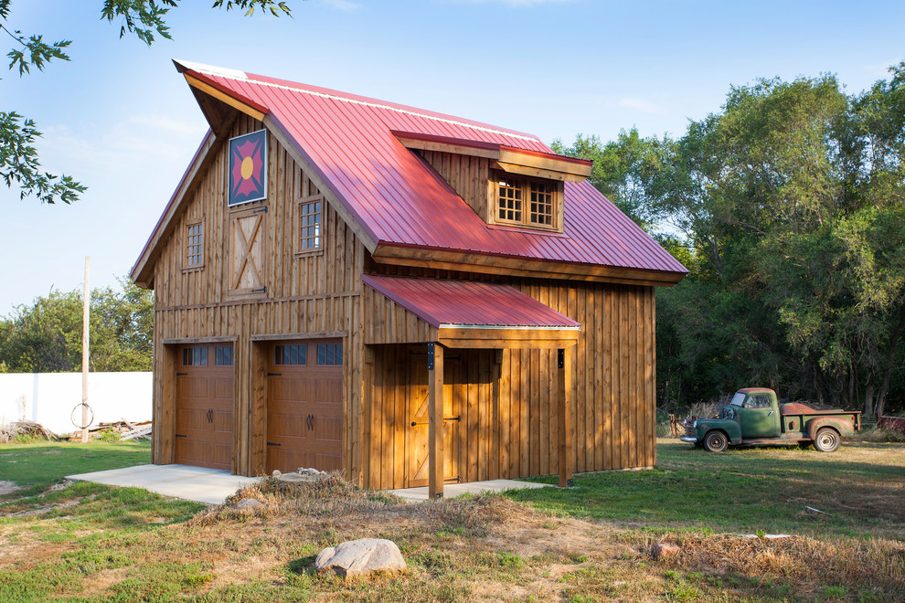 Detached Garages - Traditional - Shed - Other - by Sand Creek Post ...