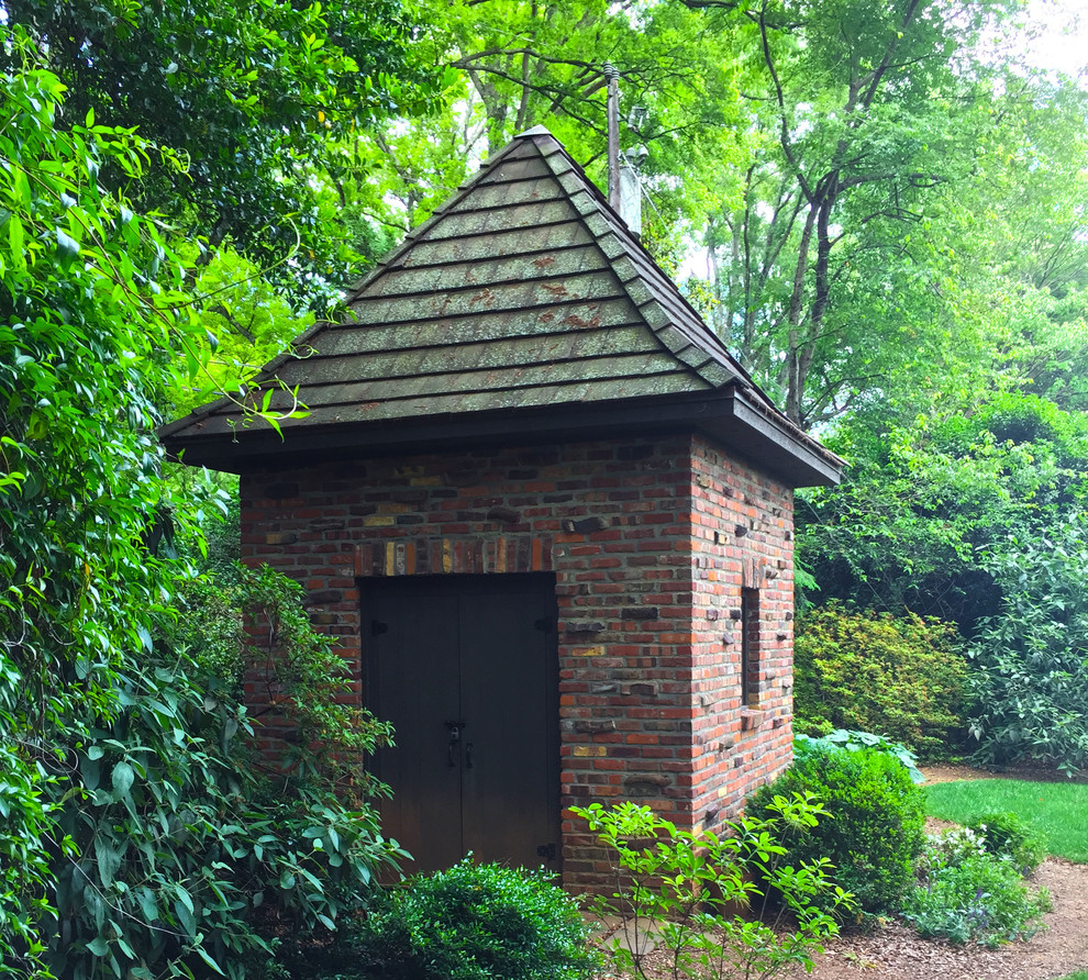 English Tudor - Shed - Charlotte - by Greg Perry Design | Houzz