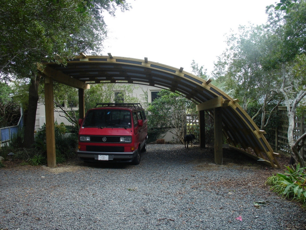 Fabric Carport - Contemporary - Garage - Wilmington - by Bryan Humphrey ...