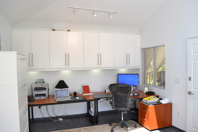 Garage to Office Los Angeles Remodel - Contemporary - Garden Shed and ...