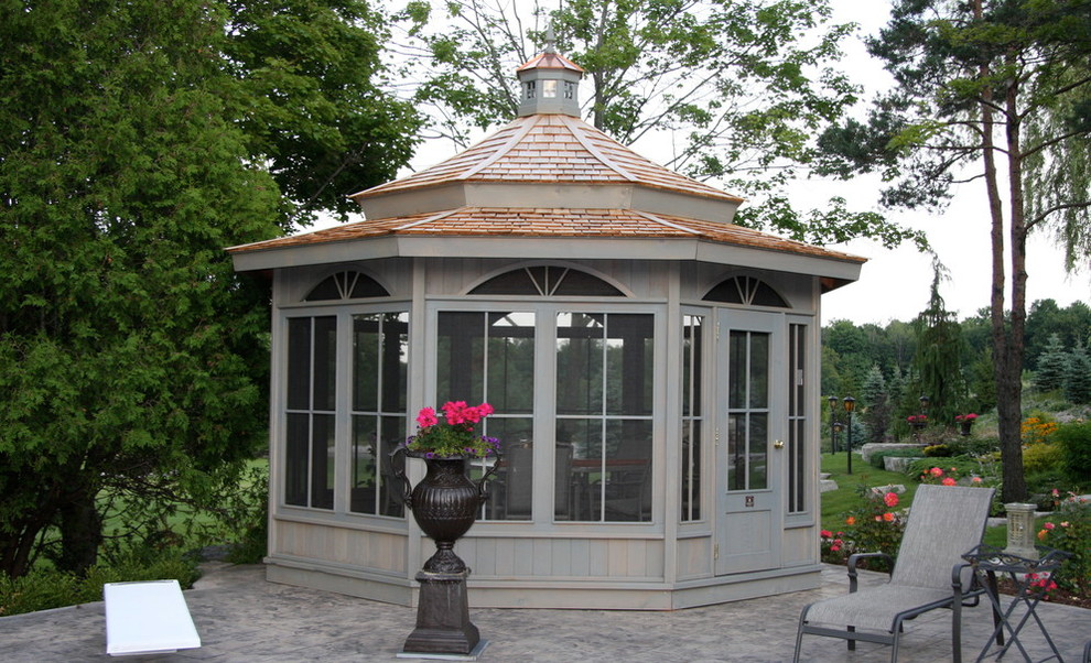 Glass Houses - Traditional - Shed - Toronto - by Limestone Trail Co ...