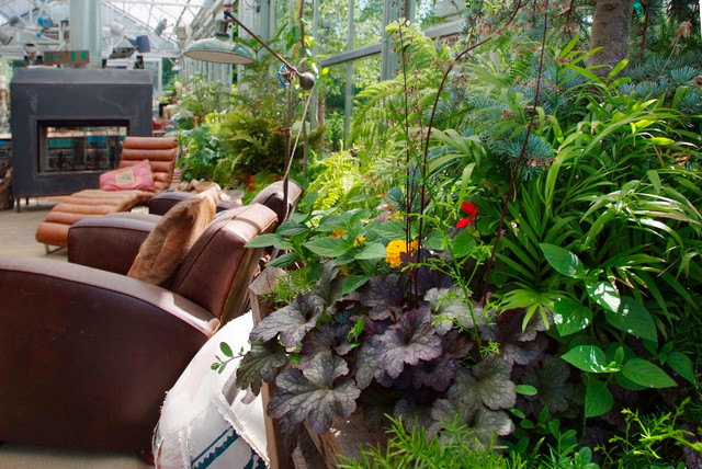 Greenhouse Living - Industrial - Garden Shed and Building ...