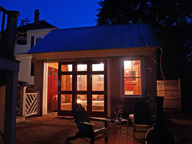 Manchester Garage/Garden Room - Traditional - Garden Shed and Building ...