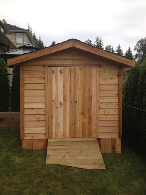Maple Ridge Shed with Skylight - Traditional - Granny Flat or Shed ...