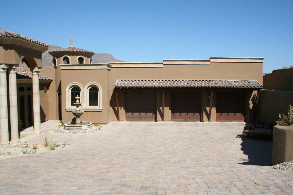 Mediterranean Luxury Home - Mediterranean - Shed - Portland - by Ellis ...