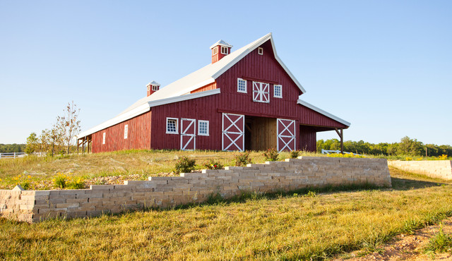 Great Plains Western Horse Barn