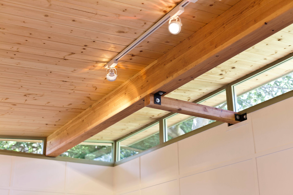 Modern-Shed Art Studio | Ceiling and clerestory windows - Modern - Shed ...