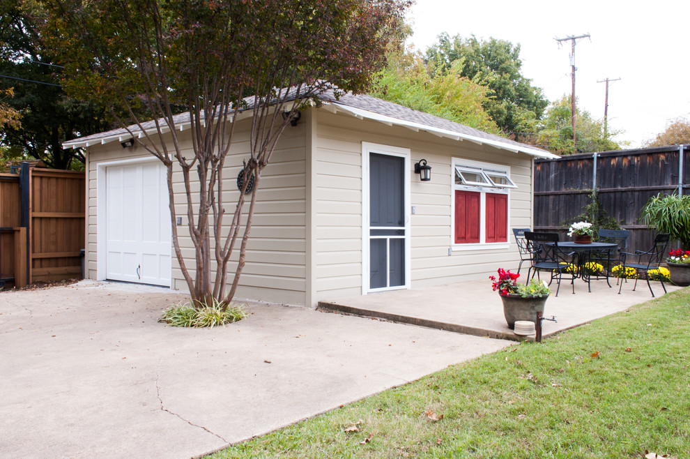 My Houzz: Rita & Dennis - Traditional - Shed - Dallas - by Angela ...
