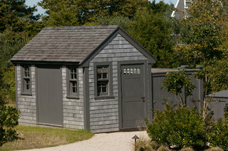 Nantucket Island Shed - Shed - Boston - by David M Fenchel, Architect ...