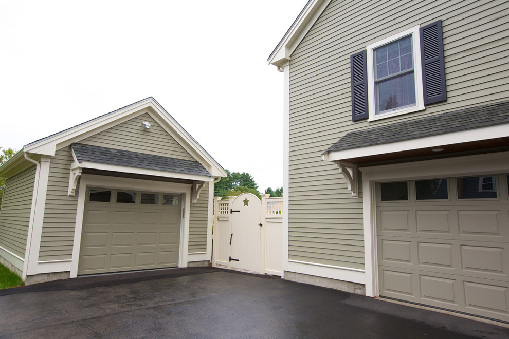 Needham Poolhouse/Garage - Traditional - Garage - Boston - by New ...