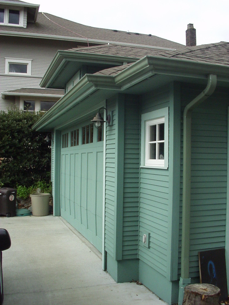 New Architect designed Custom Garage - Traditional - Shed - Seattle ...