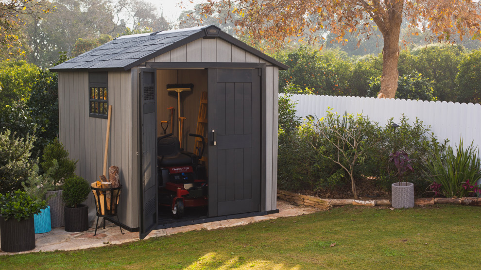 Oakland 7.5x9 Storage Shed by Keter - Contemporary - Shed ...