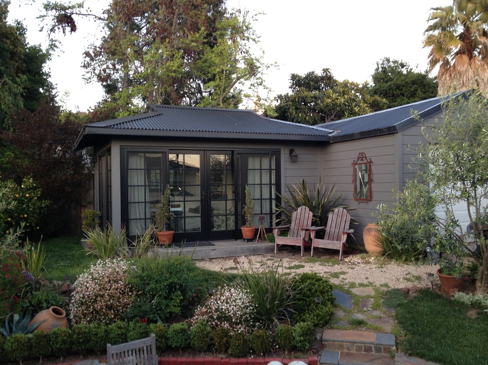 Oakland Backyard Cabana Exterior - Traditional - Shed - San Francisco ...