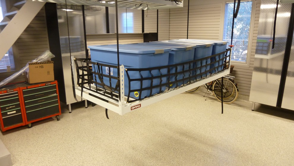 Overhead Storage racks - Shed - Miami - by The Garage Enhancement ...