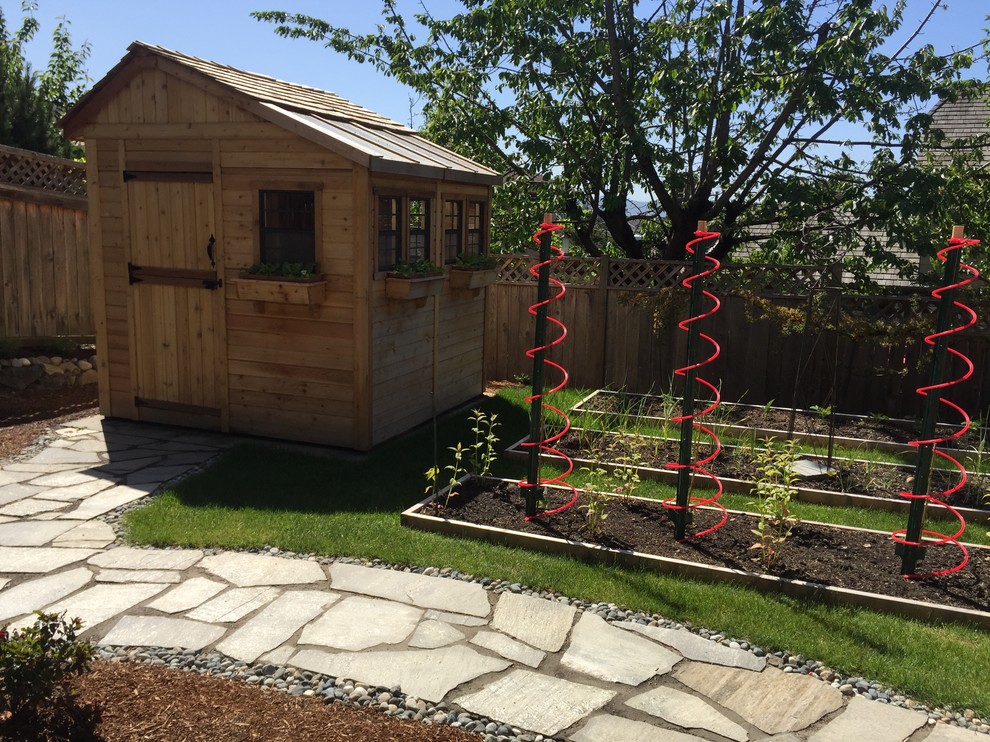 Pathways and Driveways - Farmhouse - Shed - Seattle - by Northwestern ...