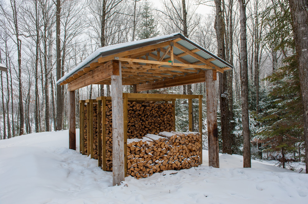 The Bark House - Farmhouse - Shed - Other - by Schultz Building Inc | Houzz
