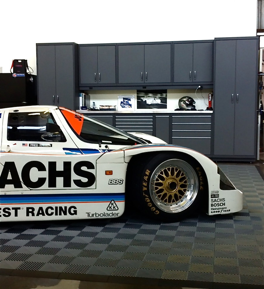 RaceDeck garage flooring ideas - cool garages with cool cars too ...