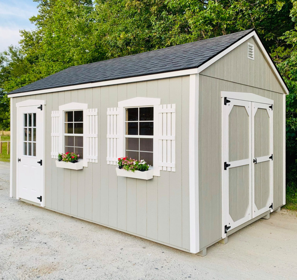 Ranch Sheds - Traditional - Shed - Charlotte - by Sheds By Design