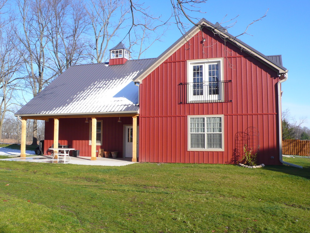 Red Barn - Farmhouse - Shed - Detroit - by Ekocite Architecture | Houzz